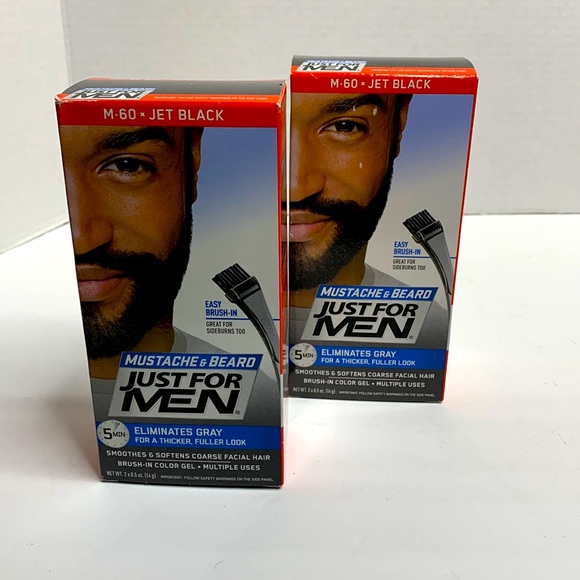 Just For Men | Grooming | Just For Men Mustache Beard Jet Black ...